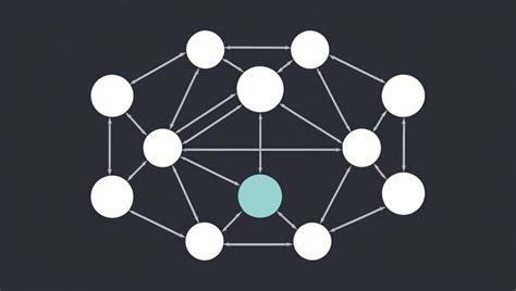 Premium Photo A Clean Organized Network Diagram Illustrating Data Connections