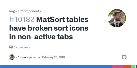 Matsort Tables Have Broken Sort Icons In Non Active Tabs · Issue 10182
