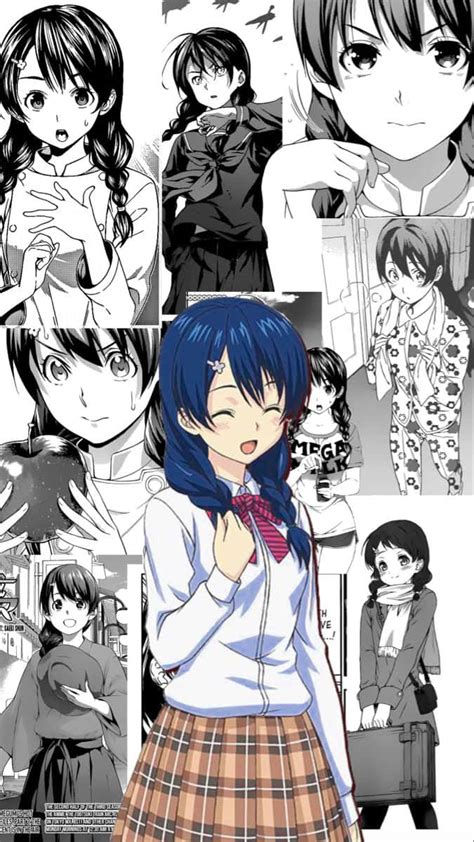 Download Megumi Tadokoro Collage Wallpaper