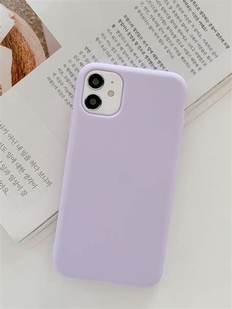 Plain Phone Case Purple Iphone Case Phone Case Purple Pretty Phone
