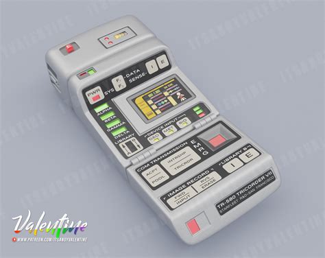⭐ Tricorder Star Trek The Next Generation・ 3d File For ・cults