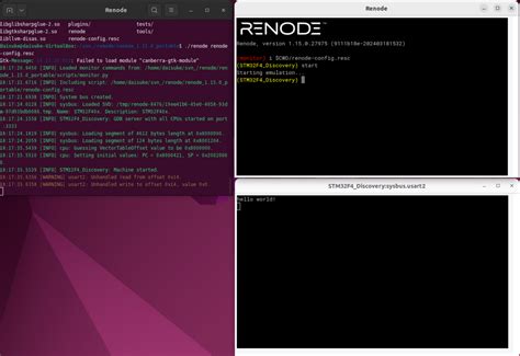 Qemuに似たrenodeというossの組込みデバイスエミュレータを試す 土日の勉強ノート
