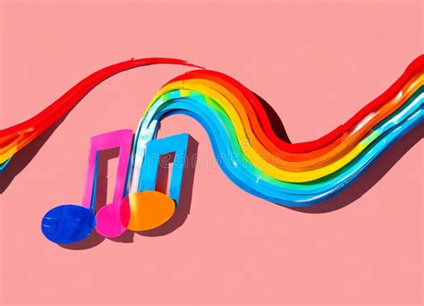 Abstract Representation Of The Concept Of Music Using Dynamic Shapes