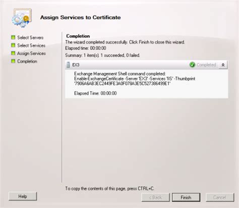 How To Assign An SSL Certificate To Exchange Server Services Practical