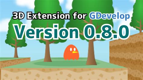 D Extension For GDevelop Version Is Released YouTube