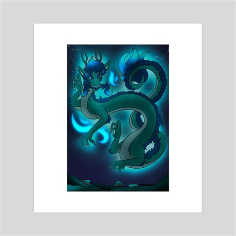 Yokai Seiryu An Art Print By Abigail Kennedy Inprnt Yokai Seiryu An Art Print By Abigail Kennedy Inprnt