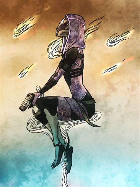Tali Me Art Mass Effect Mrbenvey фэндомы картинки гифки