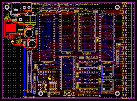 Z80 Board Resources Easyeda