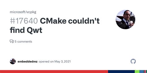 CMake Couldn T Find Qwt Issue Microsoft Vcpkg GitHub