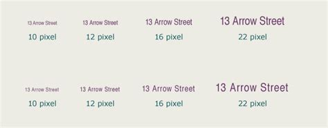 Sizing Up Readability Legibility Fonts Com