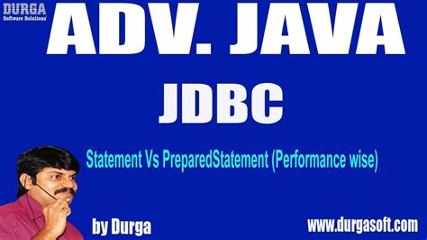 Adv Java JDBC Session 79 Statement Vs PreparedStatement