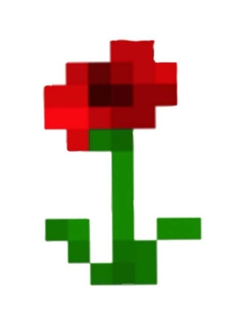 Minecraft Flowers Pixel Art