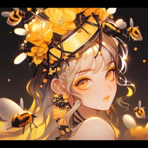 Free Photo Rendering Of Bee Anime Character Free Photo Rendering Of Bee Anime Character