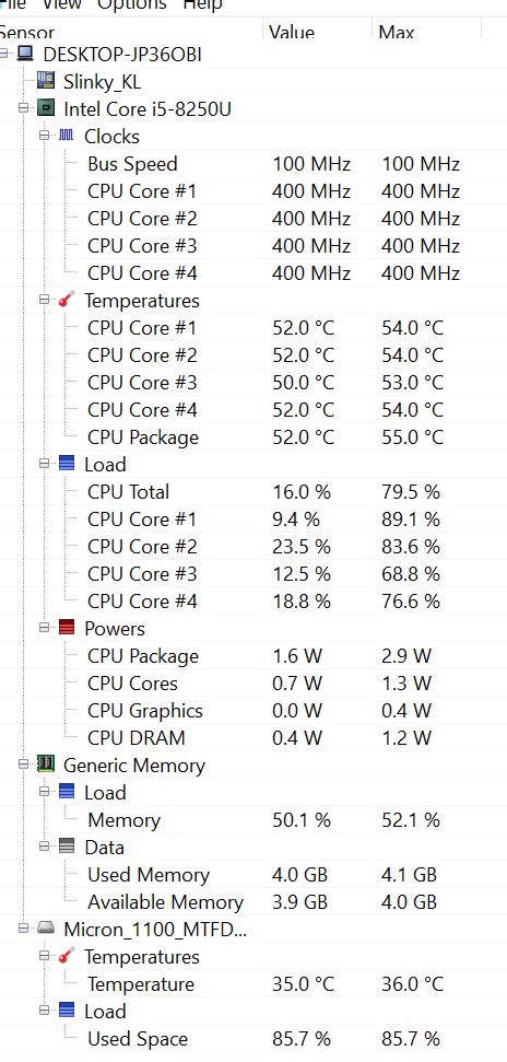 Laptop Processor Speed Limited At GHz Super User