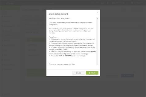 Ecopen Quick Setup Wizard Edgecore Help Center