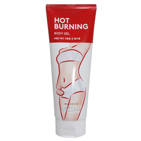 Антицеллюлитный корректирующий гель для тела Missha Hot Burning Gel