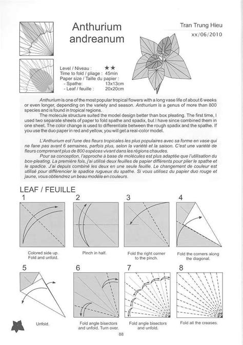 50 Hours Of Origami Vog 1 Complex Origami Diagrams Red Origami Fox
