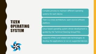Tizen Operating System PPT