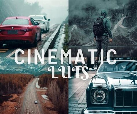 Artstation 10 Cinematic Video Filters Luts Adobe Premiere Pro Lut Pack Video Luts Final Cut