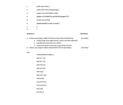 Solved 60 Marks 20 Marks Project Question 1 2 Write A