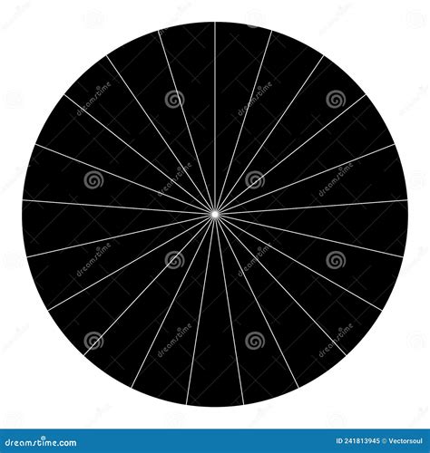 Pie Chart Pie Graph Circle Circular Diagram From 2 To 65 Sections