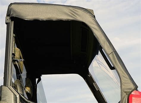 Enhance Your Polaris Ranger Seizmik Soft Doors And Rear Window