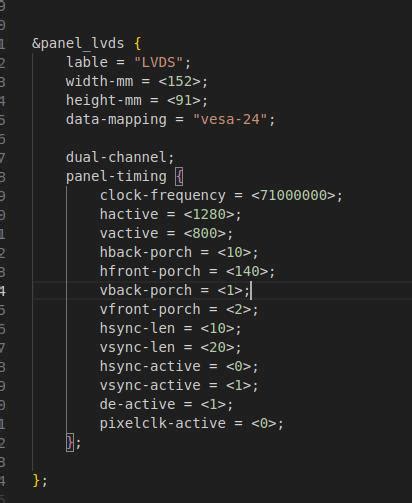 Lvds Interface Specification And Screen Control For Forlinx Embedded Am62x Development Board