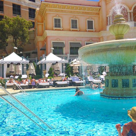 Adult Only Vip Pool At Bellagio Venetian Las Vegas Cabana