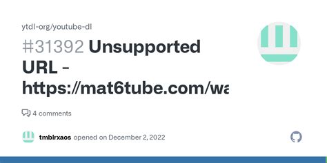 Unsupported Url Watch 68355713456239357