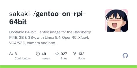 GitHub Sakaki Gentoo On Rpi Bit Bootable Bit Gentoo Image For The Raspberry Pi B B