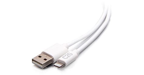 C G USB A Male To Lightning Male Sync And Charging Cable