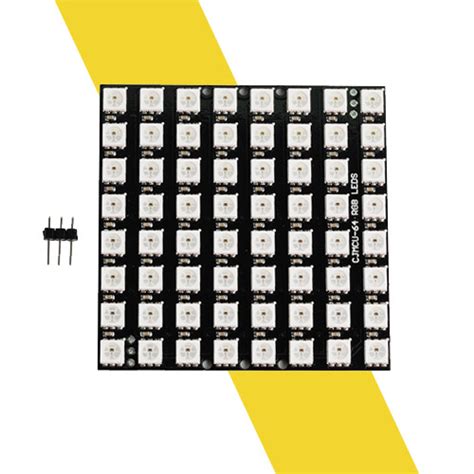 Led Matrix Arduino Ws2812 8x8 64 Led
