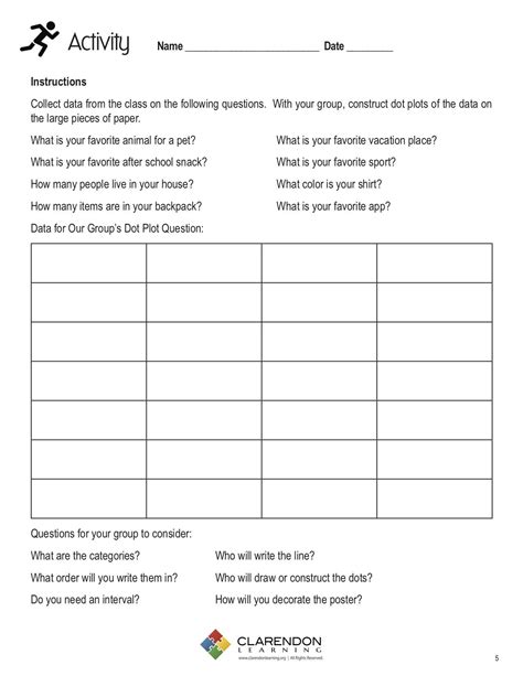 Dot Plots Lesson Plan Clarendon Learning — Db