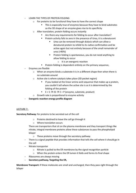 Biology For Science Ii Revision Guide Biology1002 Biology For Science Ii Western Thinkswap