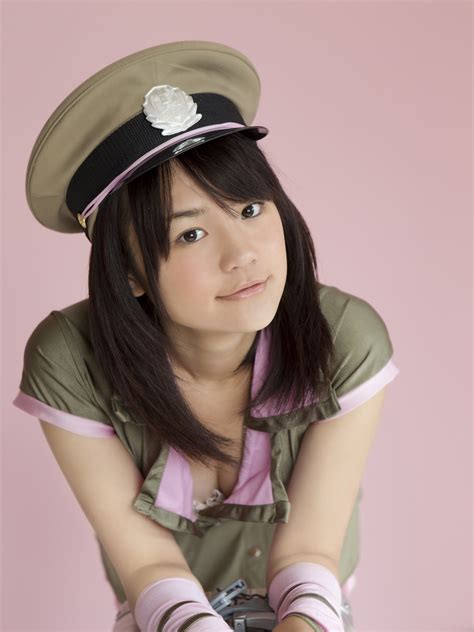 Maki Fukumi Japanese Cute Idol In Sexy Police Uniform ~ Jav Photo Sexy