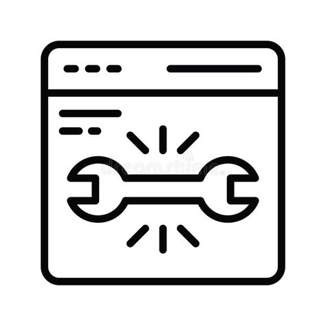 Setting Vector Fill Outline Icon Design Illustration Gaming Symbol On White Background Eps 10