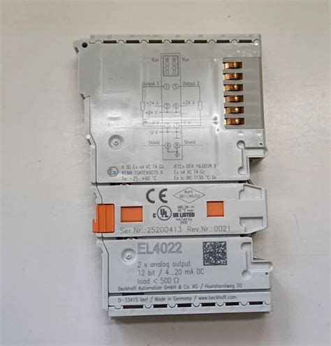 Beckhoff ANALOG OUTPUT TERMINAL At Piece Analog Output Module In Bengaluru ID