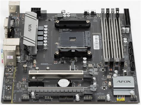 Обзор материнской платы Afox B550-MA-V2 на чипсете AMD B550
