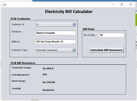 GitHub Joynamahen Electricity Bill Calculator