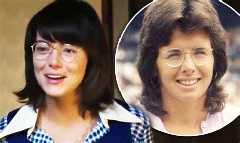 Emma Stone As Billie Jean King