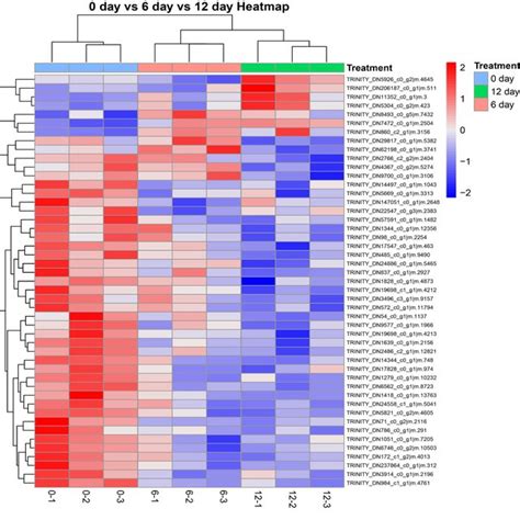 Hierarchical Cluster Analysis Of Differentially Significant Expressed