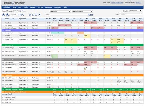 Flexible Employee Scheduling Software Scheduleanywhere