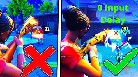 How To Get Zero Input Delay In Fortnite YouTube