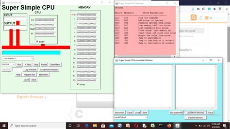 Write An Assembly Program Using Super Simple CPU Chegg