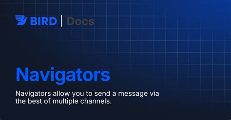 Navigators Bird Api Docs