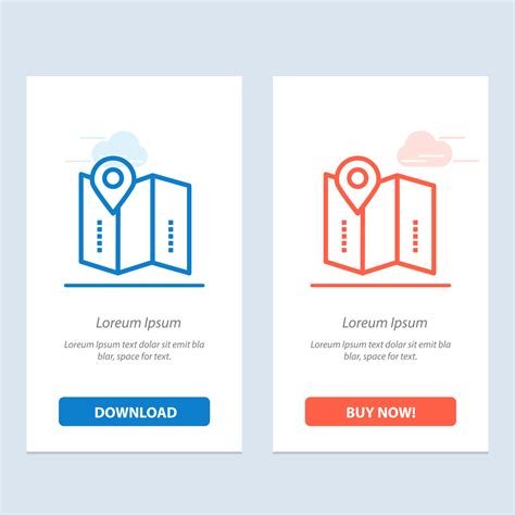 map location directions location blue and red download and buy now web