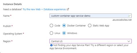 Quickstart Run A Custom Container On App Service Azure App Service Microsoft Learn