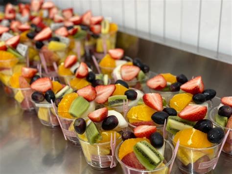 단체컵과일 마산샌드위치커피가 지겹다면 과일컵 어떠세요 로즈애플마산점 네이버 블로그