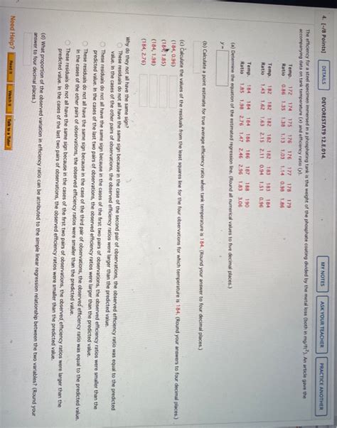 Solved 4 8 Points Details Devorestat9 12 1 014 My
