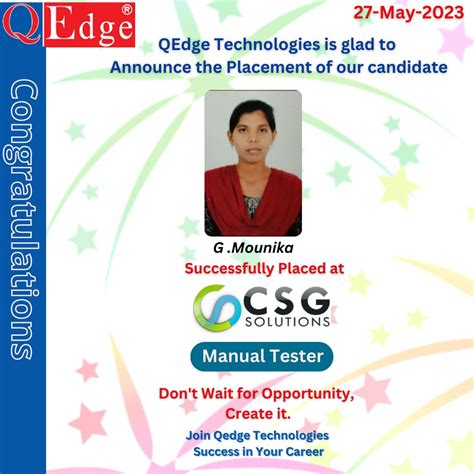 Qedge Technologies On Linkedin Successtory Congratulations